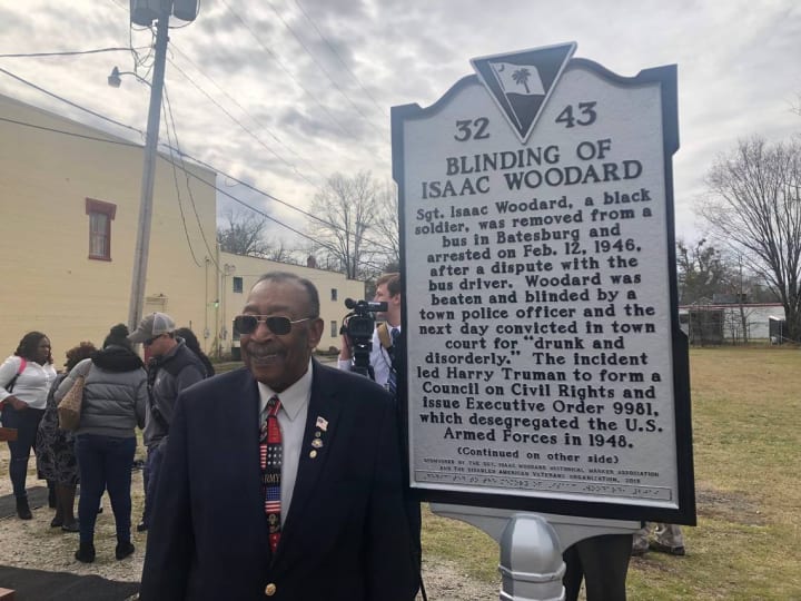 Isaac Woodard Eyes Gouged Out at Andre Thompson blog