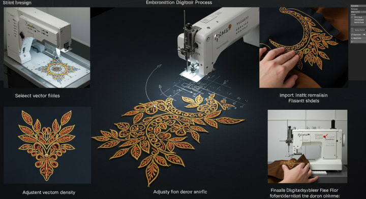 How to Make an Embroidered Badge — Teletype