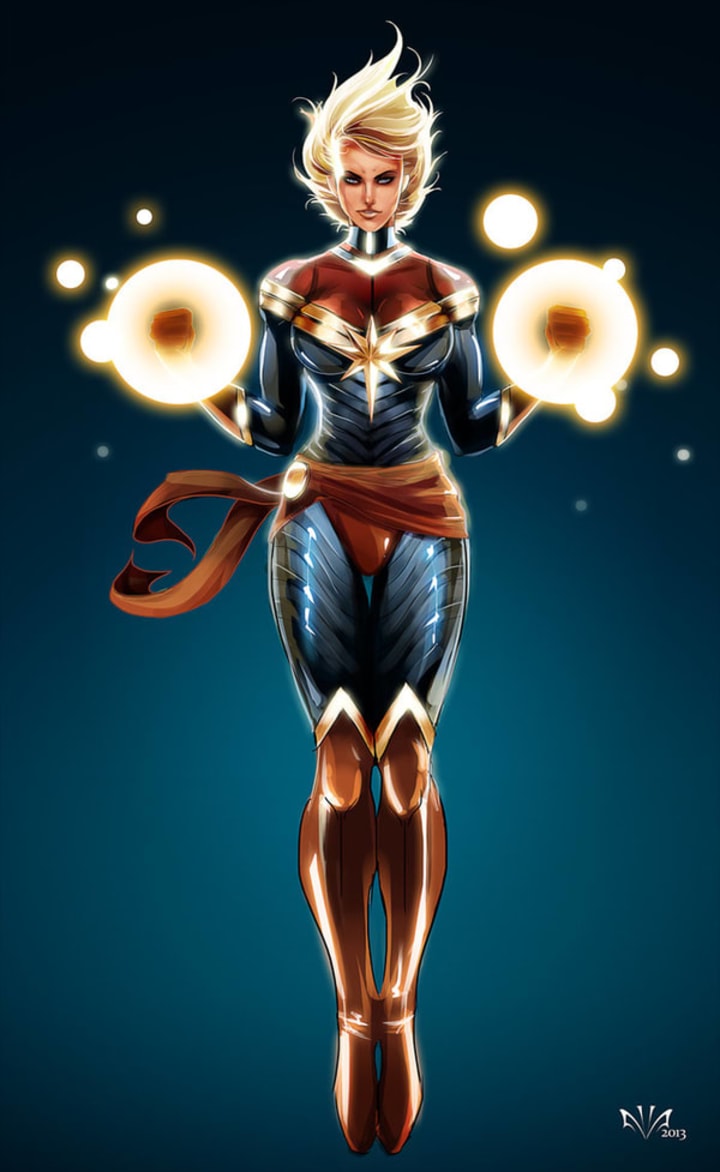 Marvel Female Superheroes Cartoon