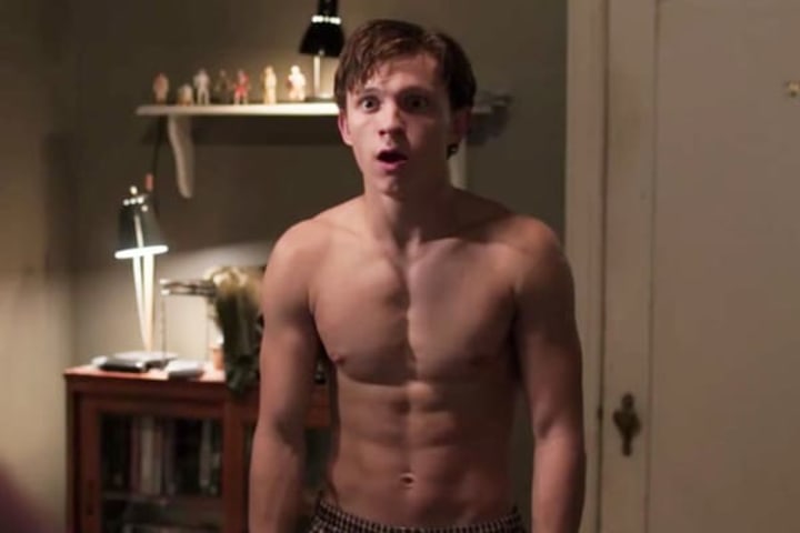 Tom Hollands Spider Thong Left Him Crawling Up The Walls During
