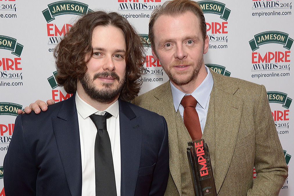 Edgar Wright Peter Jackson Interviews Edgar Wright, Simon Pegg, And