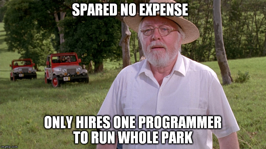 Jurassic Park Meme Spared No Expense