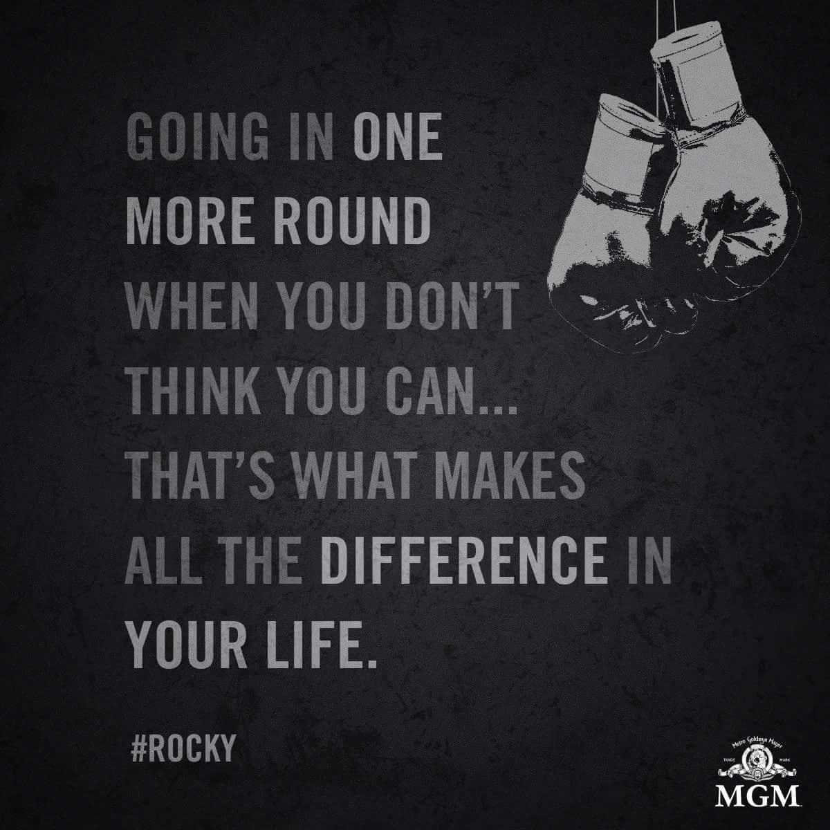 Rocky Quotes Going In One More Round