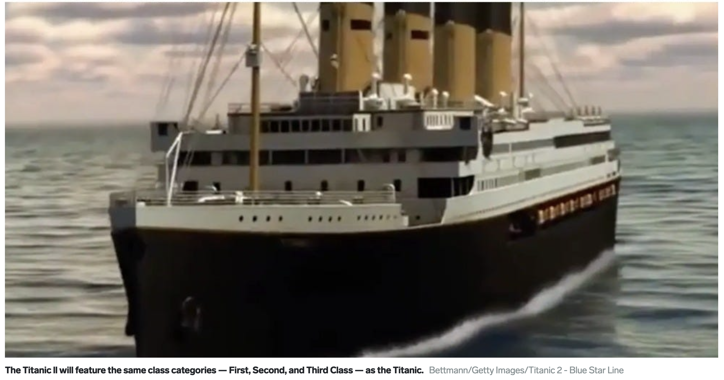 Titanic 2 Cruise Ship 2022