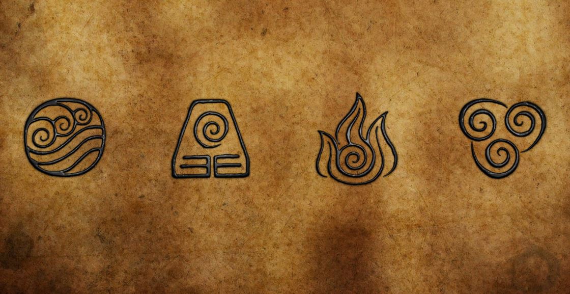 Avatar The Last Airbender Symbols Wallpaper