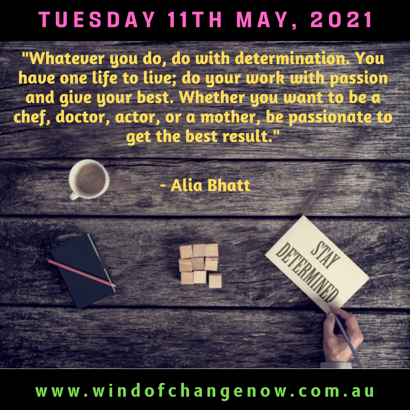 My Determination Quotes