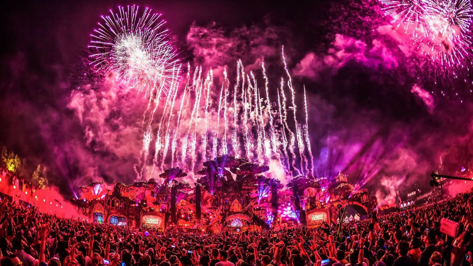 Tomorrowland At Night Wallpaper