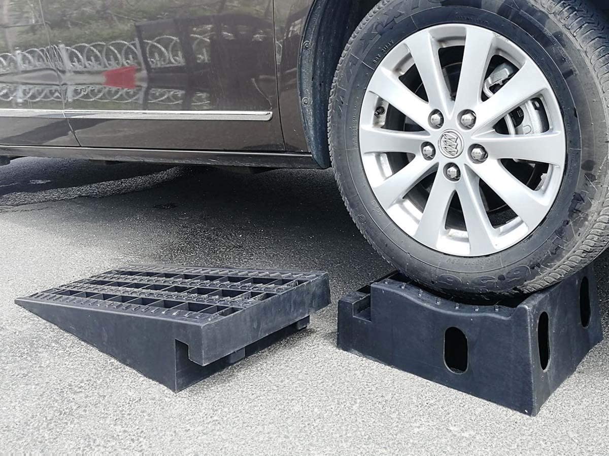 Auto Ramps For Oil Change