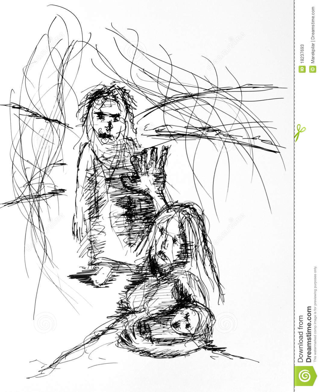 Protecting Children Drawing