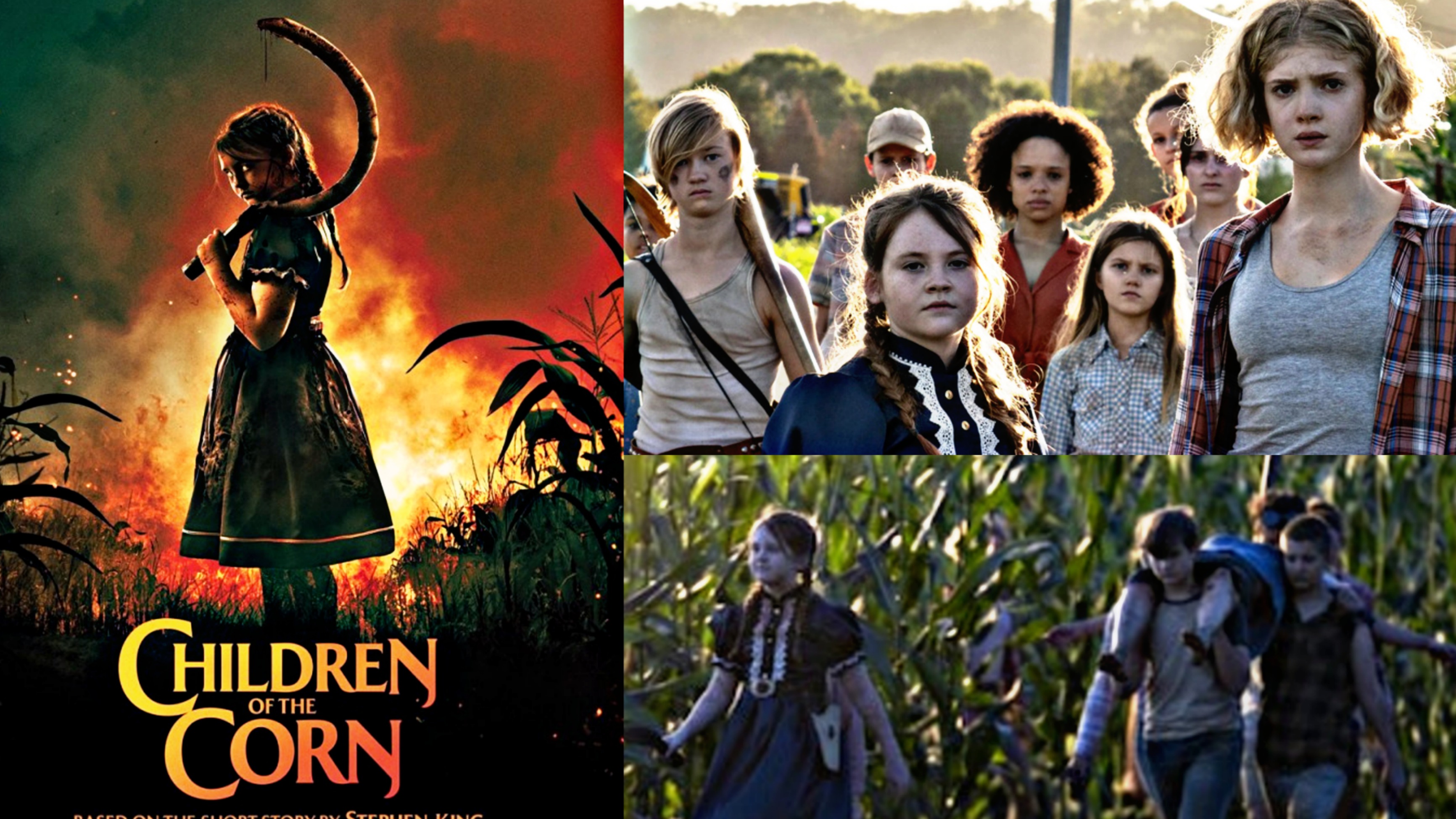 Children Of The Corn Movie Poster Official Trailer For 2023 Update Of