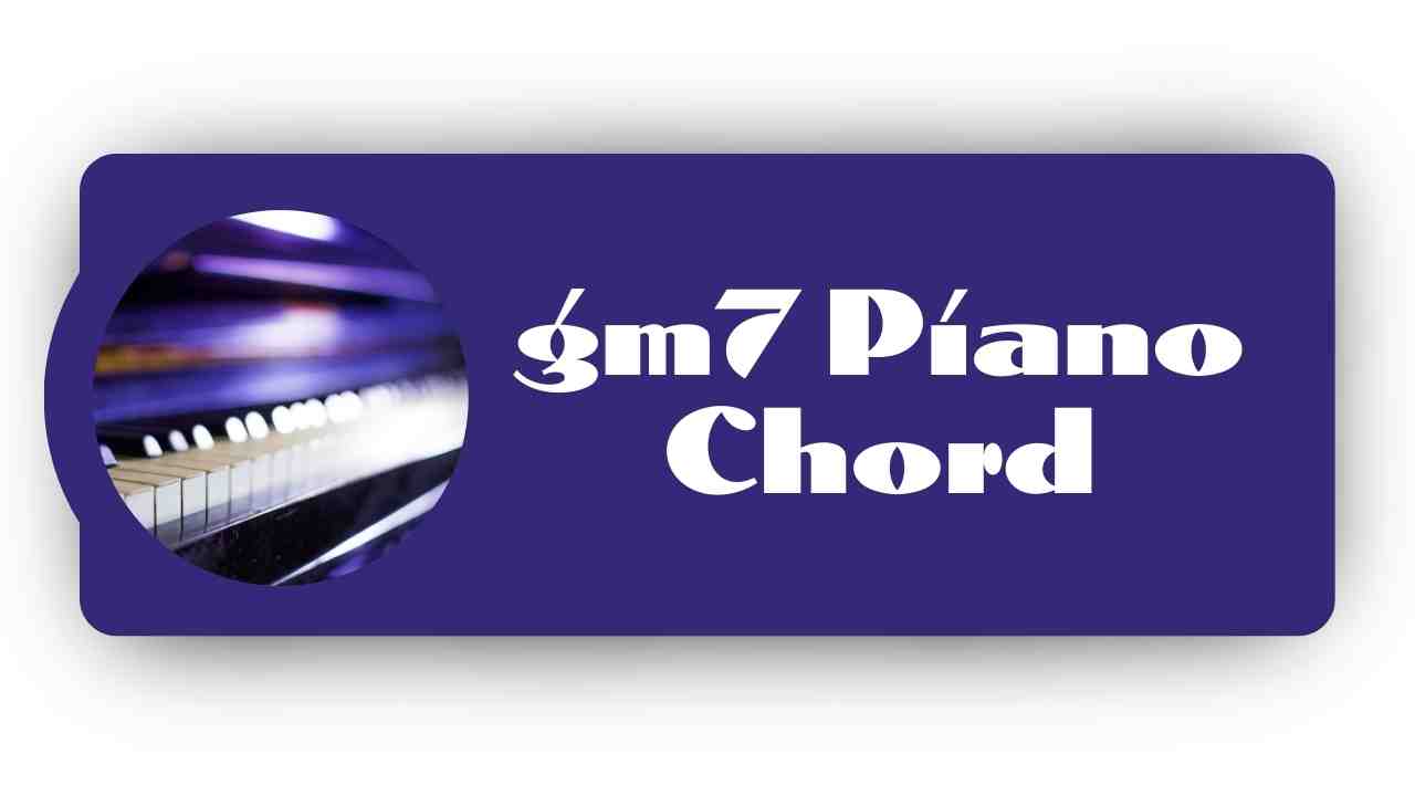 Gm7 Piano Chord