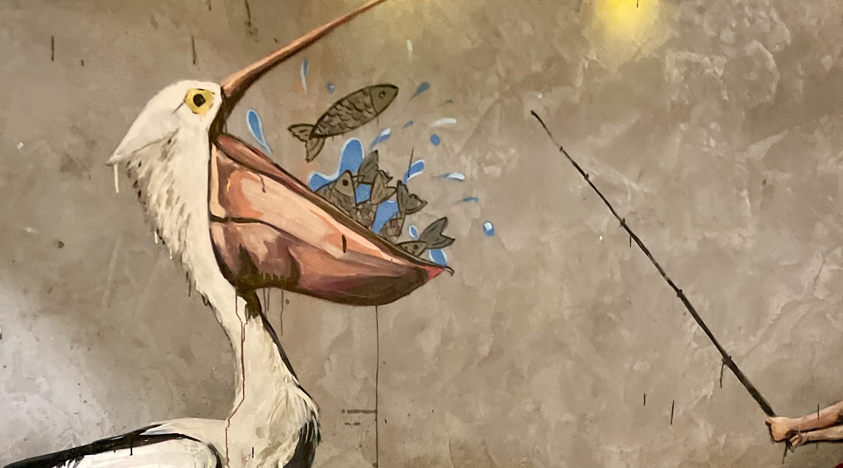 Never Give Up Frog Choking Bird