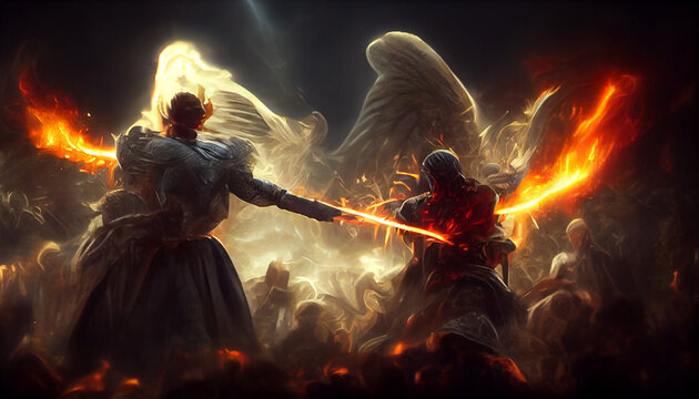 Good Evil Battle