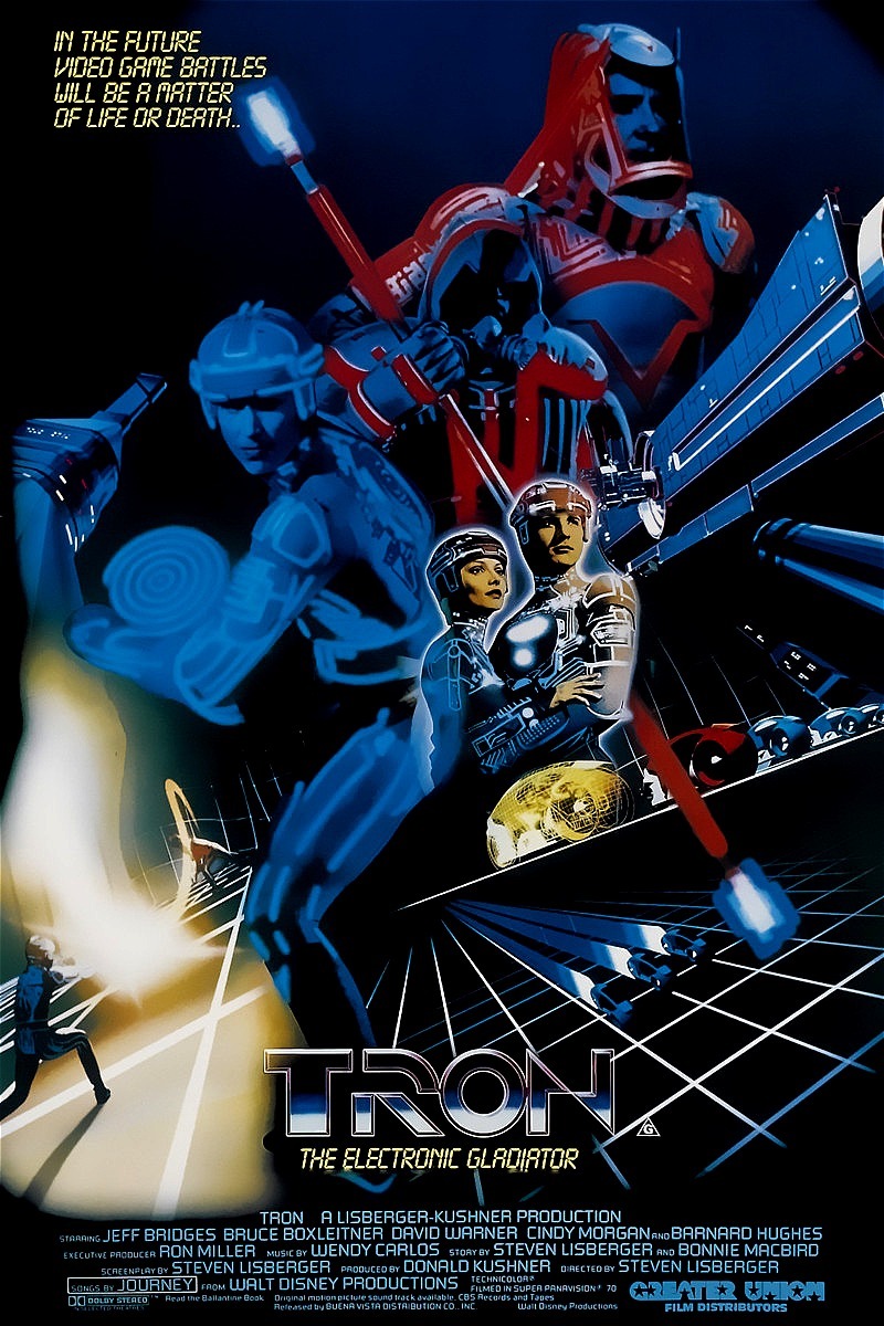 Tron 1982 Poster Art