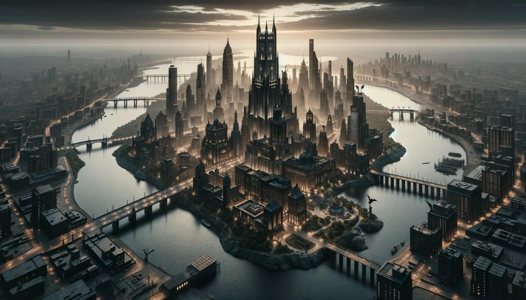 The Dark And Gritty World Of Gotham Photos Architectural