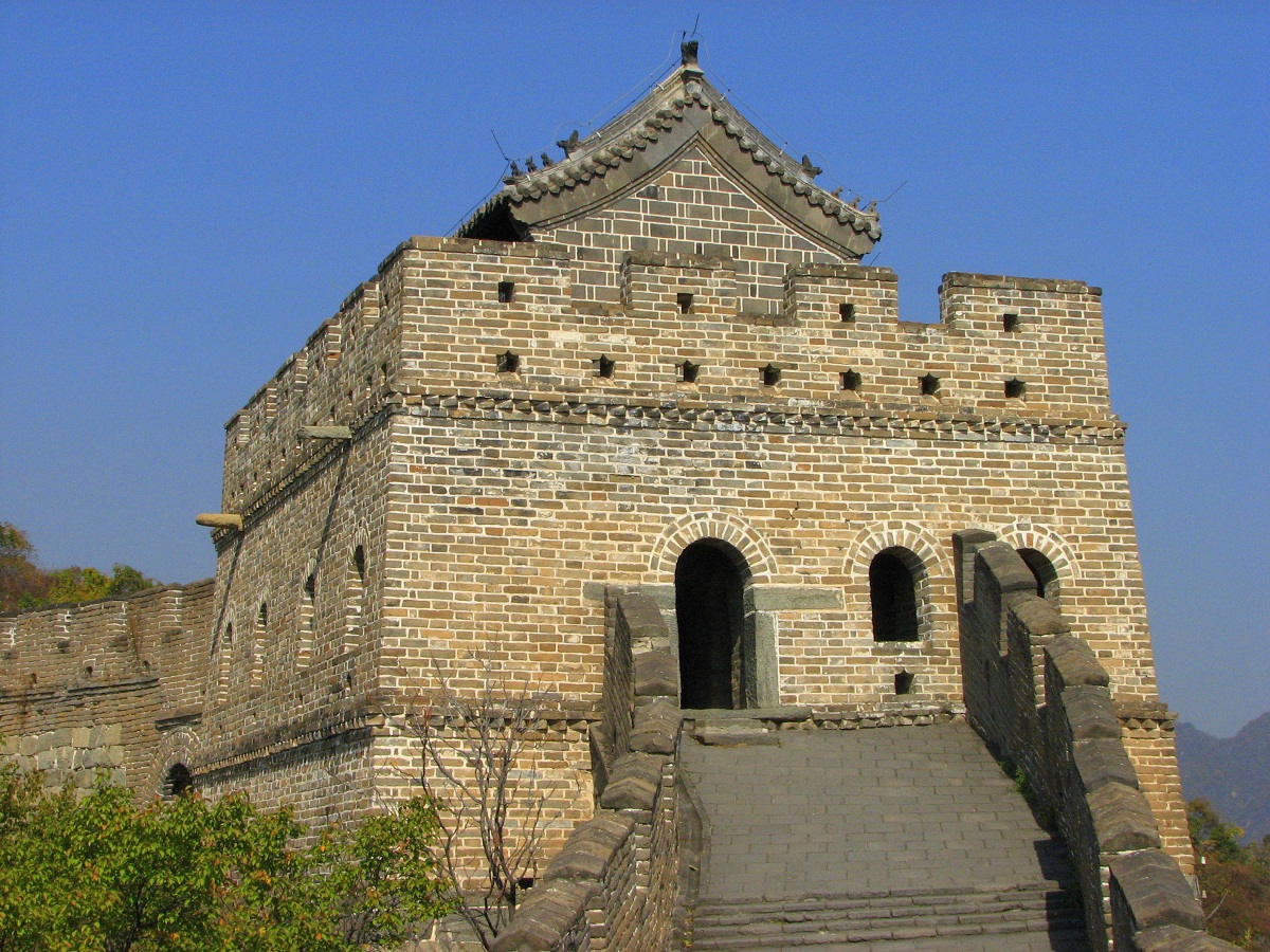 Great Wall Of China Towers Signal Tower Of The Great Wall Of China