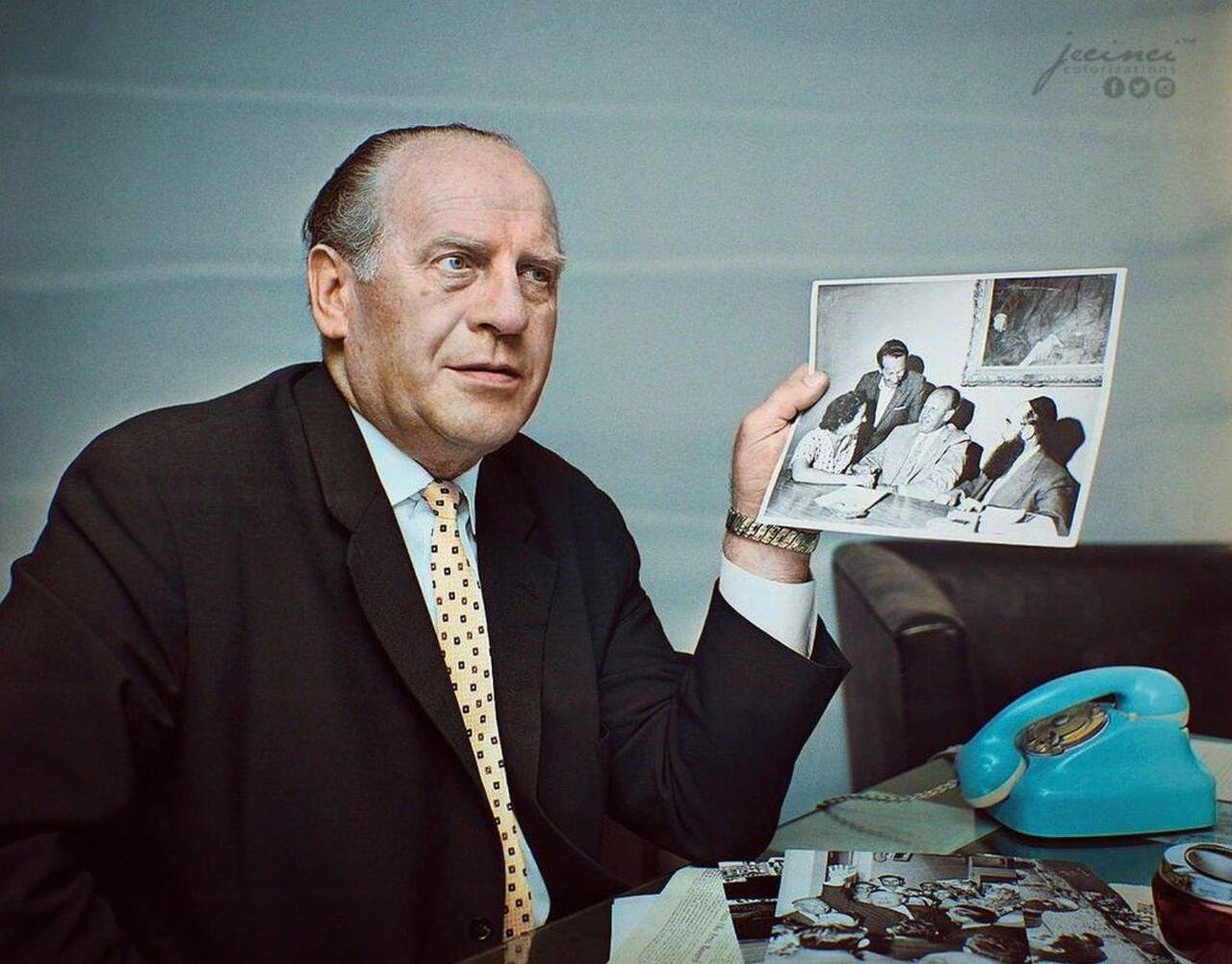 Itzhak Stern And Oskar Schindler