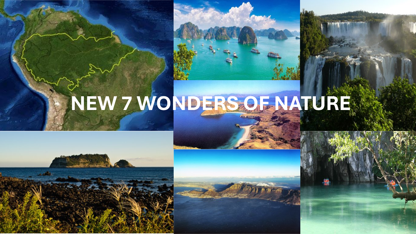 The Seven Natural Wonders Of The World Worldatlascom
