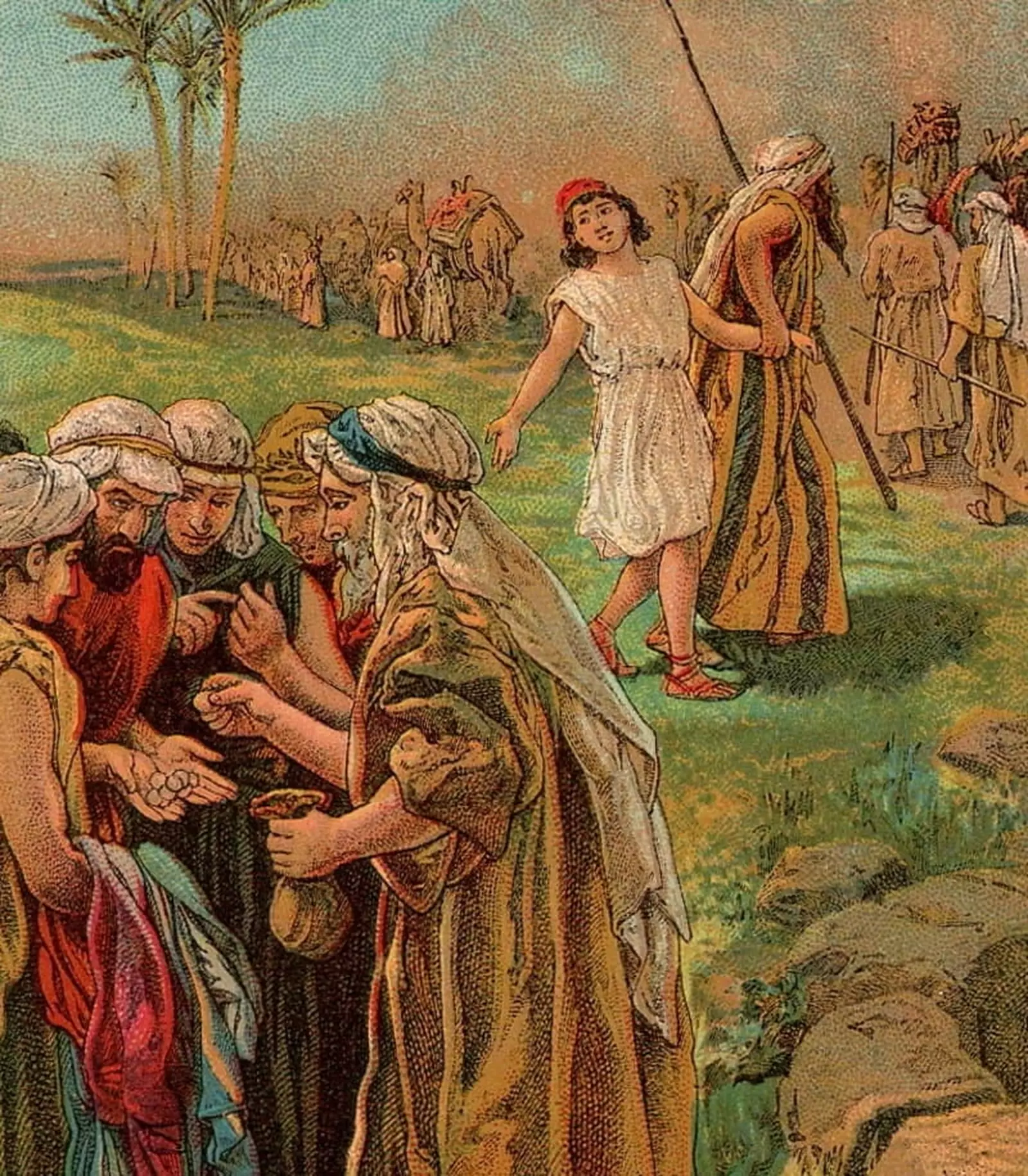 Joseph's Brothers Sell Him Into Slavery