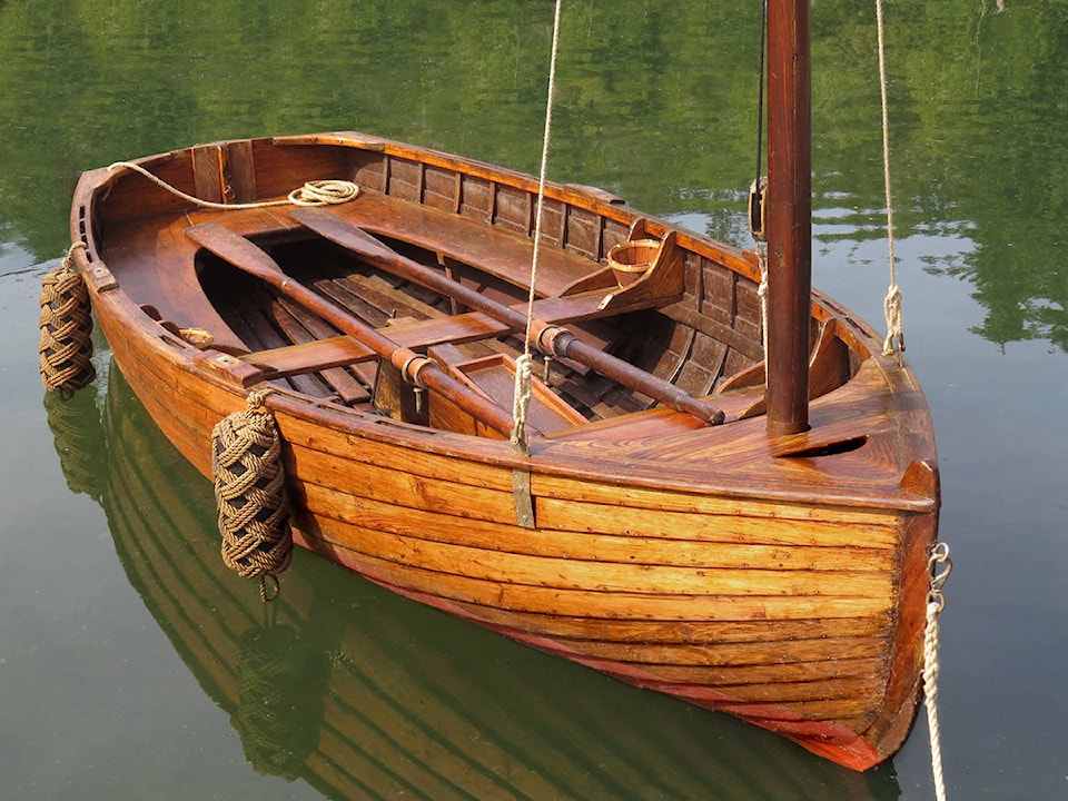 Old Small Wooden Boat