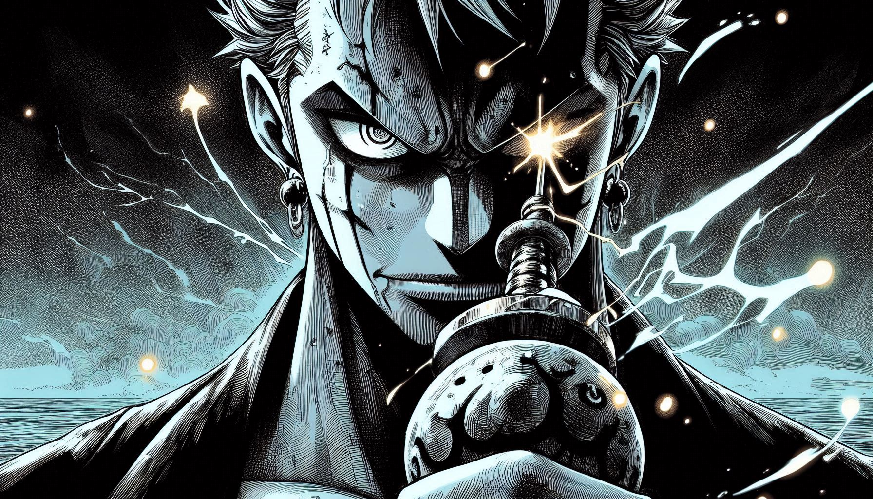 One Piece Wallpaper One Piece Zoro Left Eye Theory