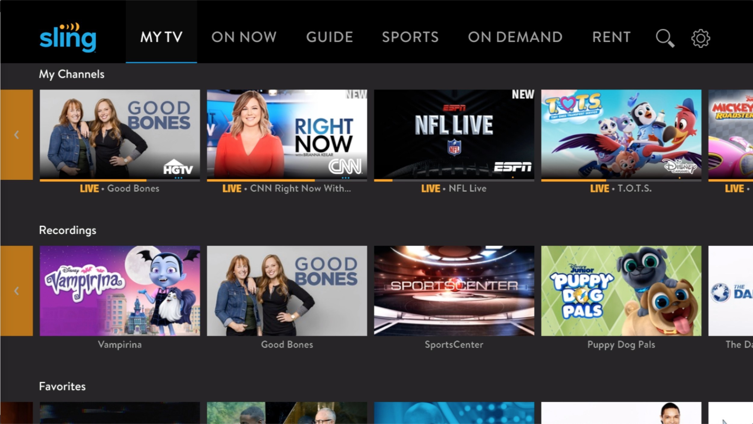 Sling tv on playstation 4 store