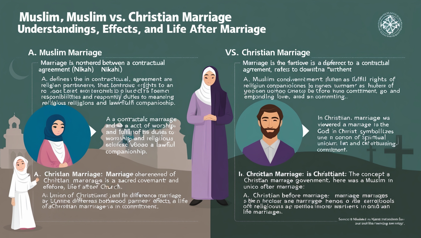 Muslim Christian Marriage And Family Support Muslim Interfaith