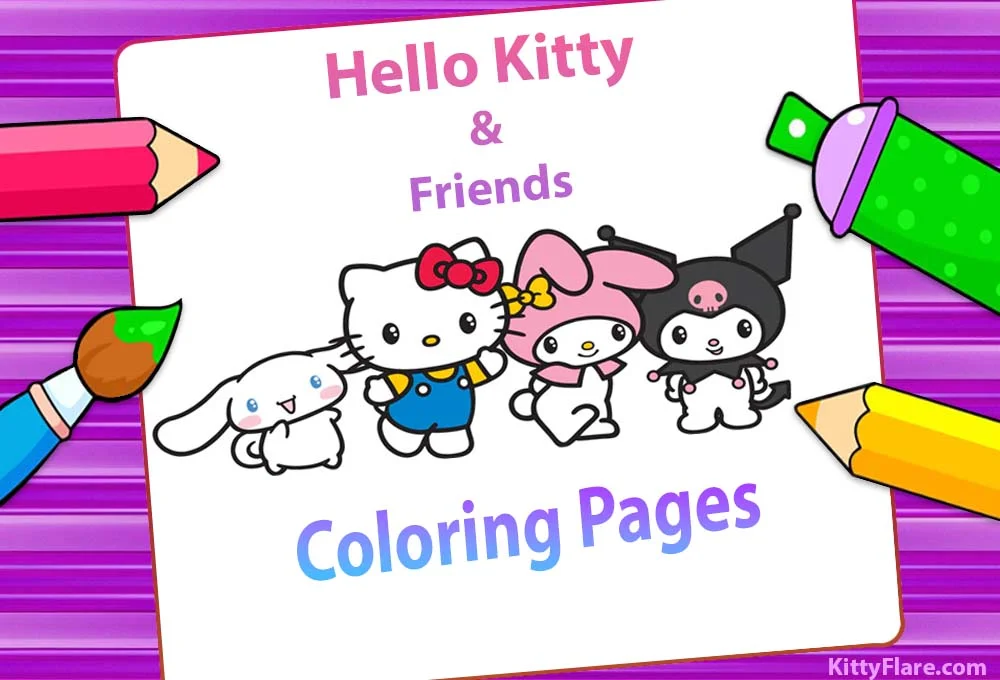 Hello Kitty Activity Pages Free Hello Kitty Coloring Pages (100%