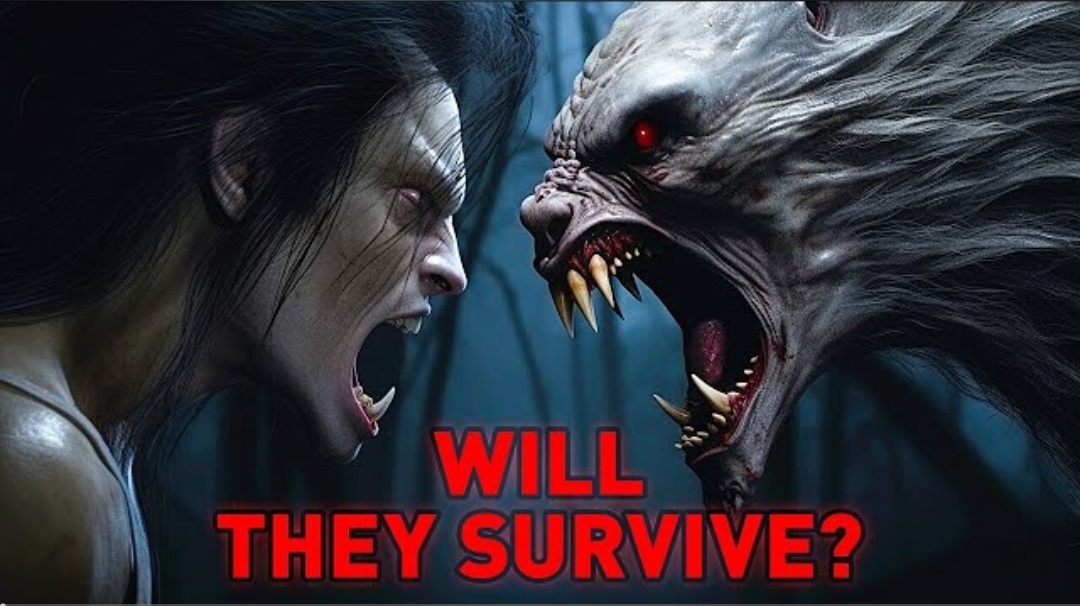 Werewolves And Vampires Fighting