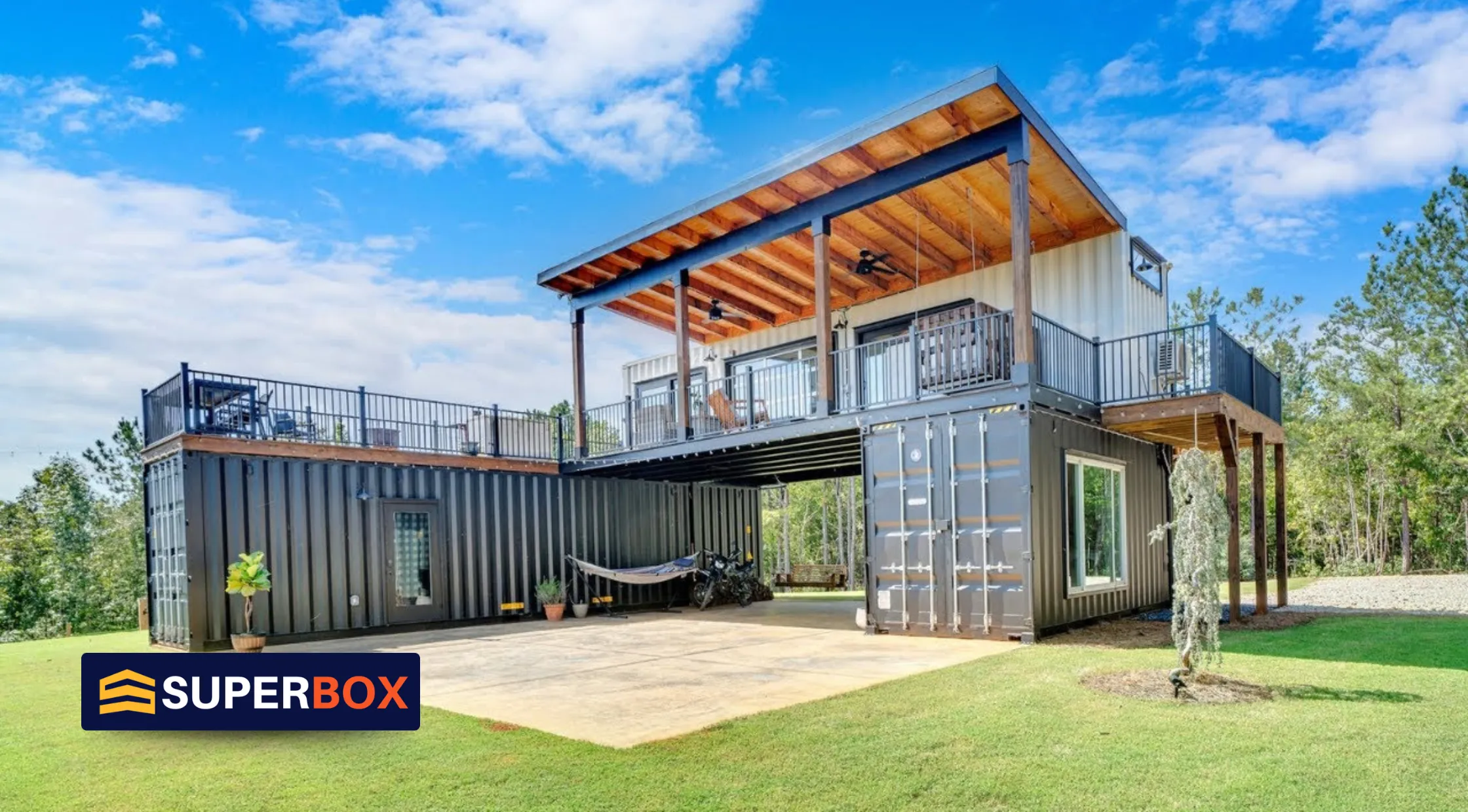 Storage Container Homes 2 Story