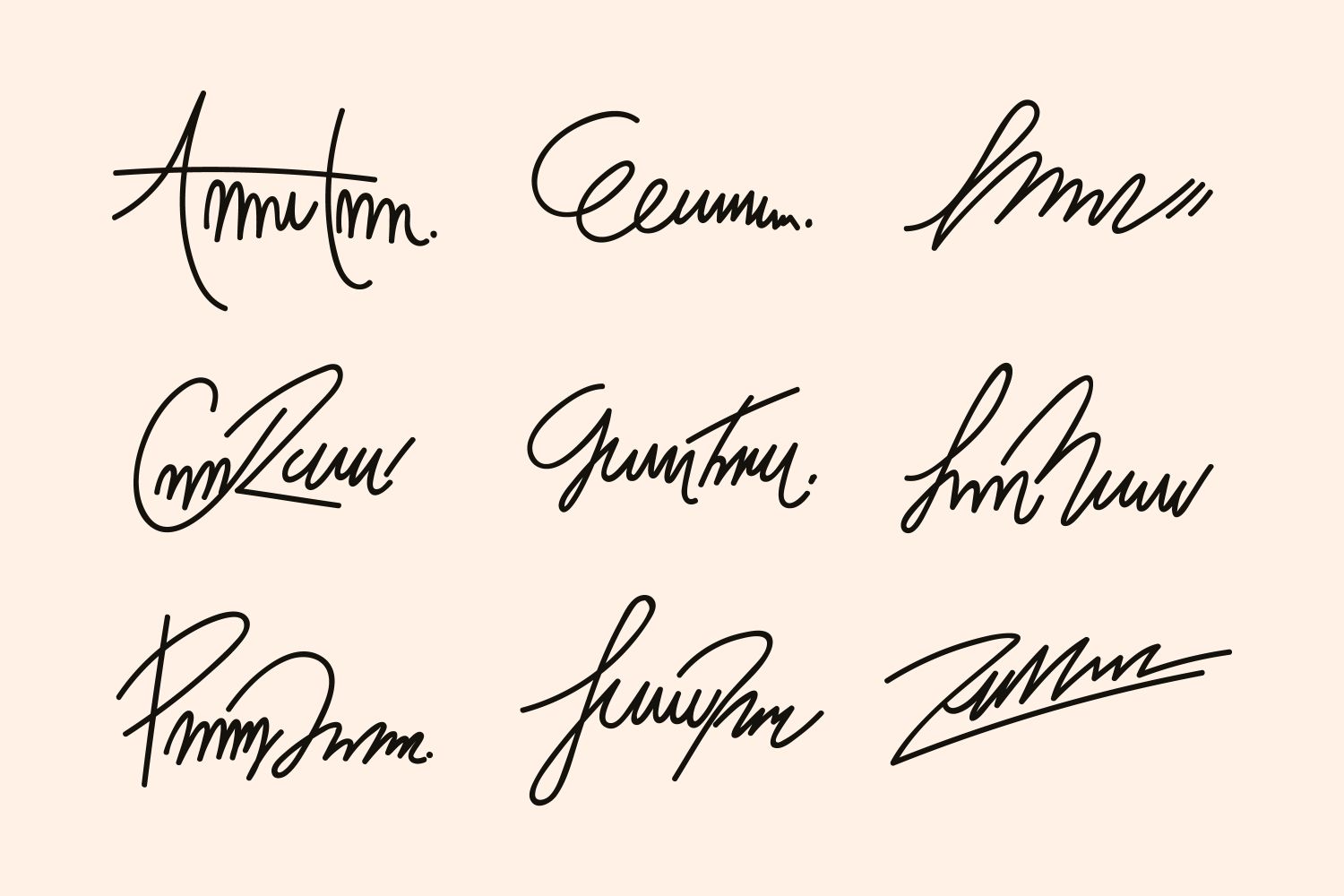 The Best Signature Fonts Fancy Girl Designs Cool Signatures