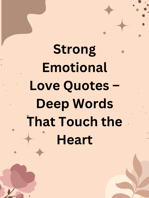 Deep Words About Love Alog - Infoupdate.org