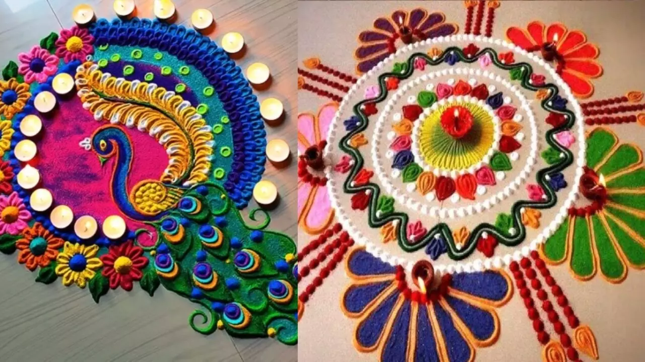 Beautiful Rangoli Designs For Competition