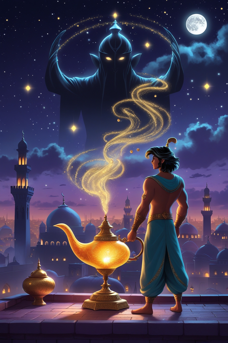 Aladdin And His Magic Lamp 10 Great Inspirations For The Lighting In
