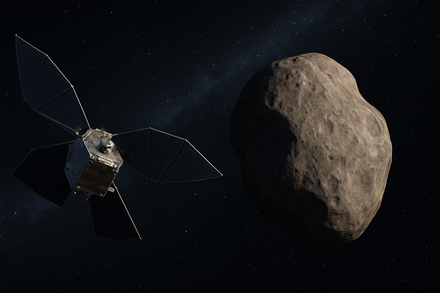 Asteroid In Spine NASA Probe To Observe Near Earth Asteroid's 2029