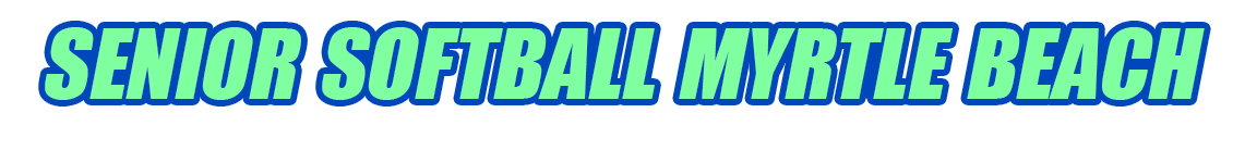 Senior Softball Myrtle Beach