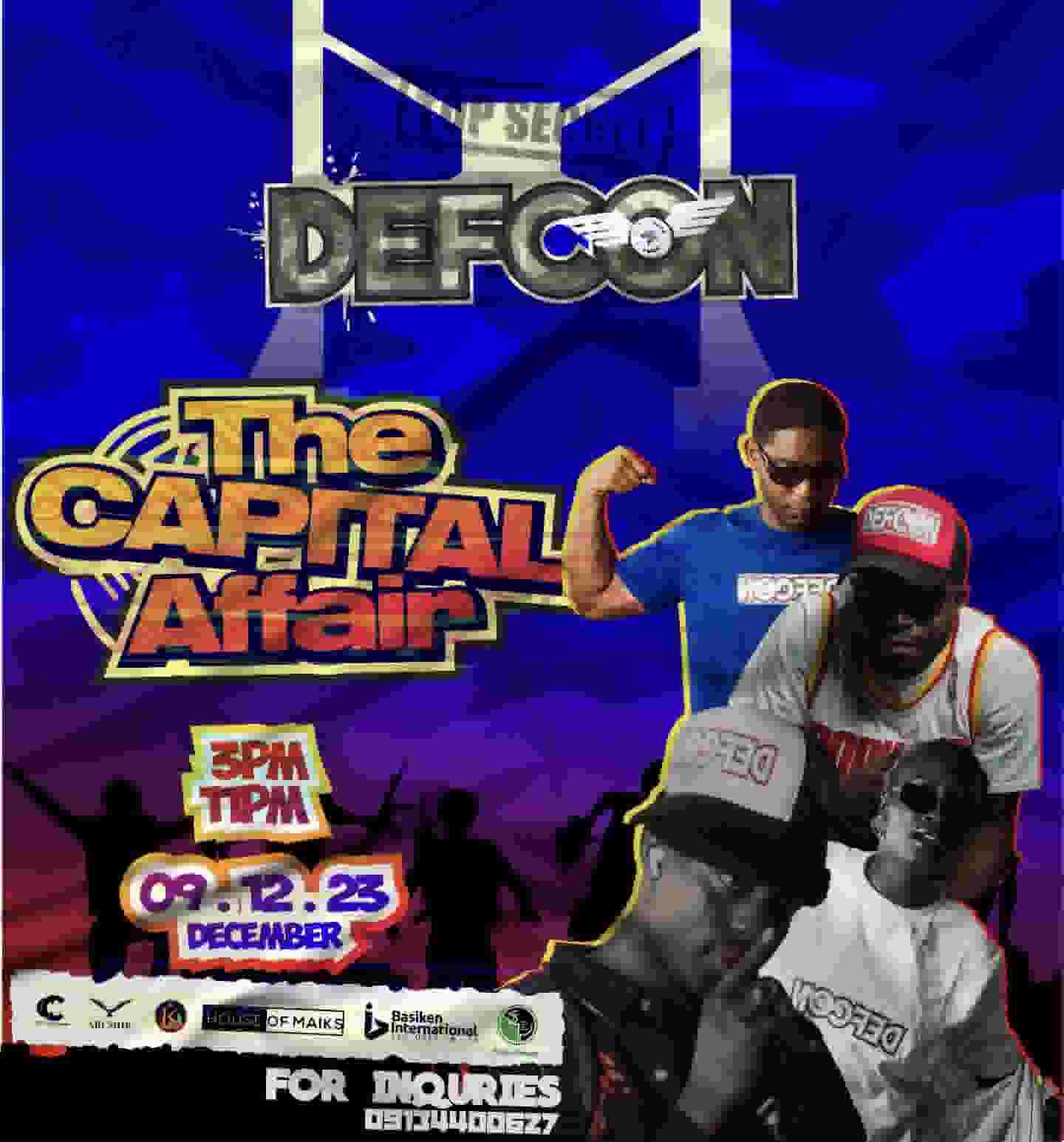 DEFCON THE CAPITAL AFFAIR | Jetron Ticket