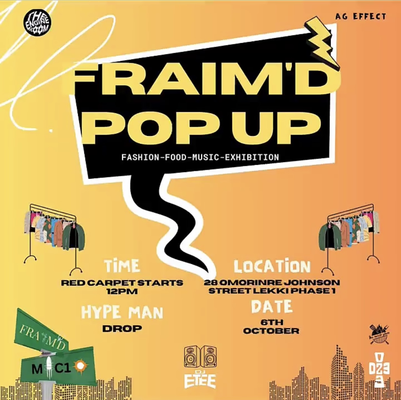 Jetron Ticket | FRAIM’D POP UP