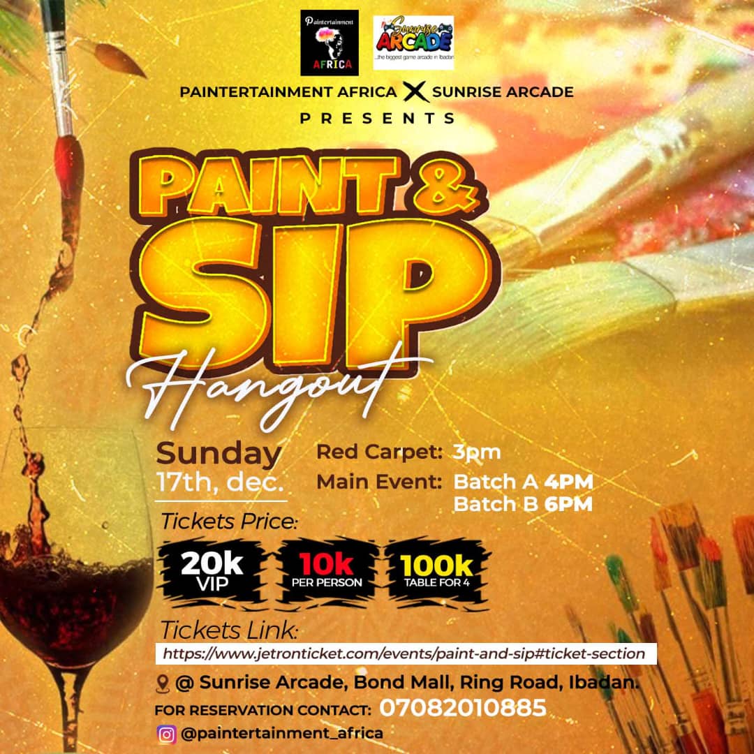 Jetron Ticket | Paint and sip