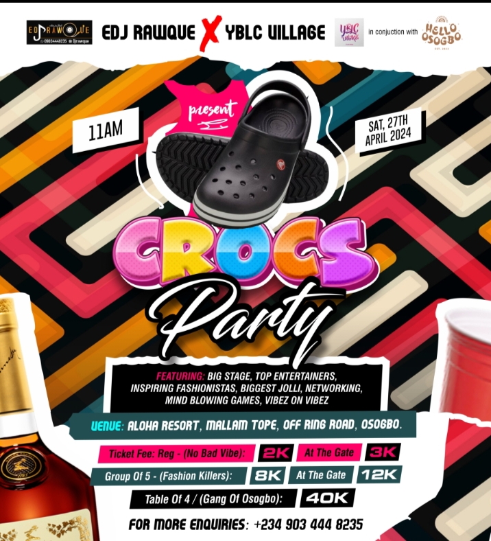 Jetron Ticket | CROCS PARTY