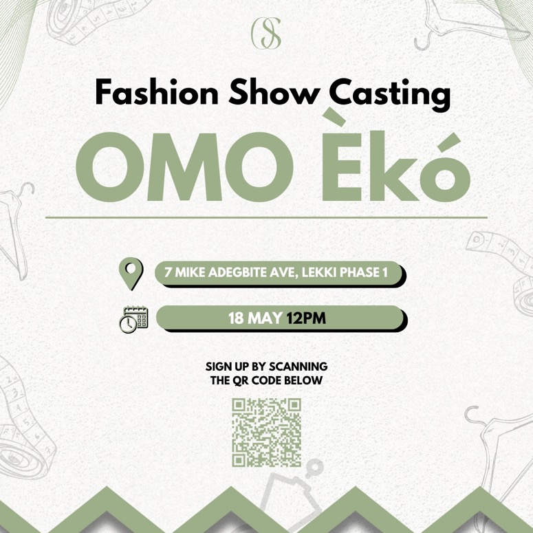 Jetron Ticket | OMO EKO Fashion Show Casting