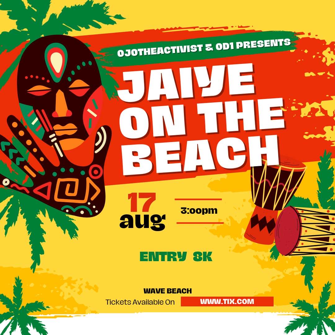 Jetron Ticket | JAIYE ON THE BEACH