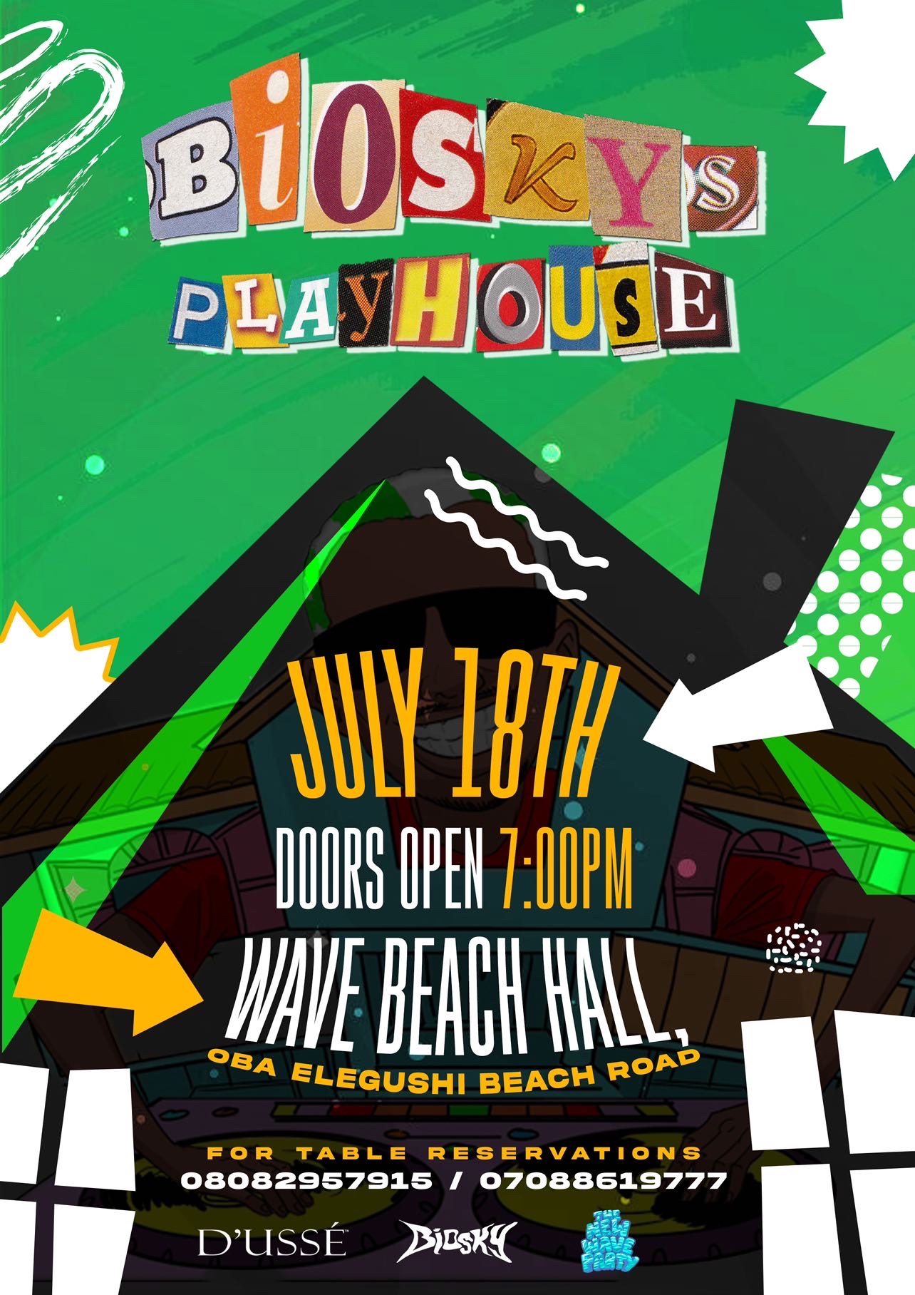 Jetron Ticket | BIOSKY’S PLAYHOUSE