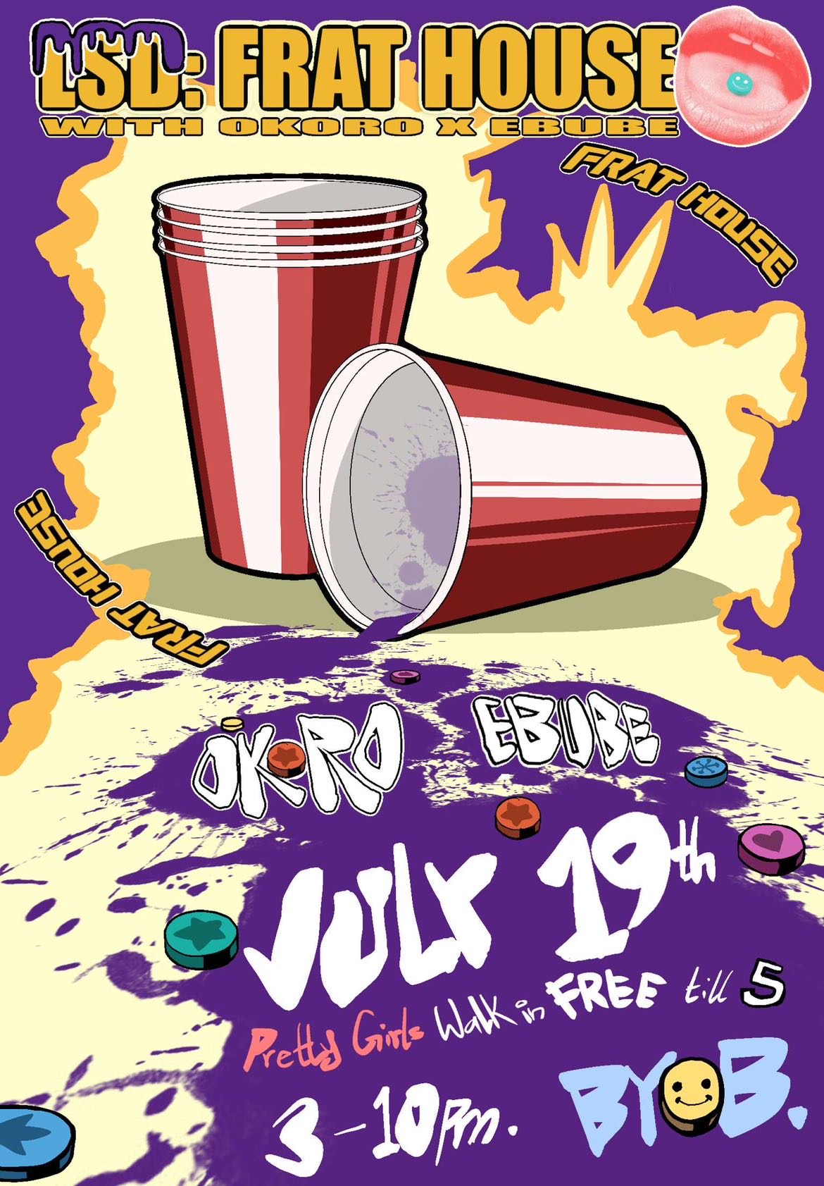 Jetron Ticket | LSD: Frat House