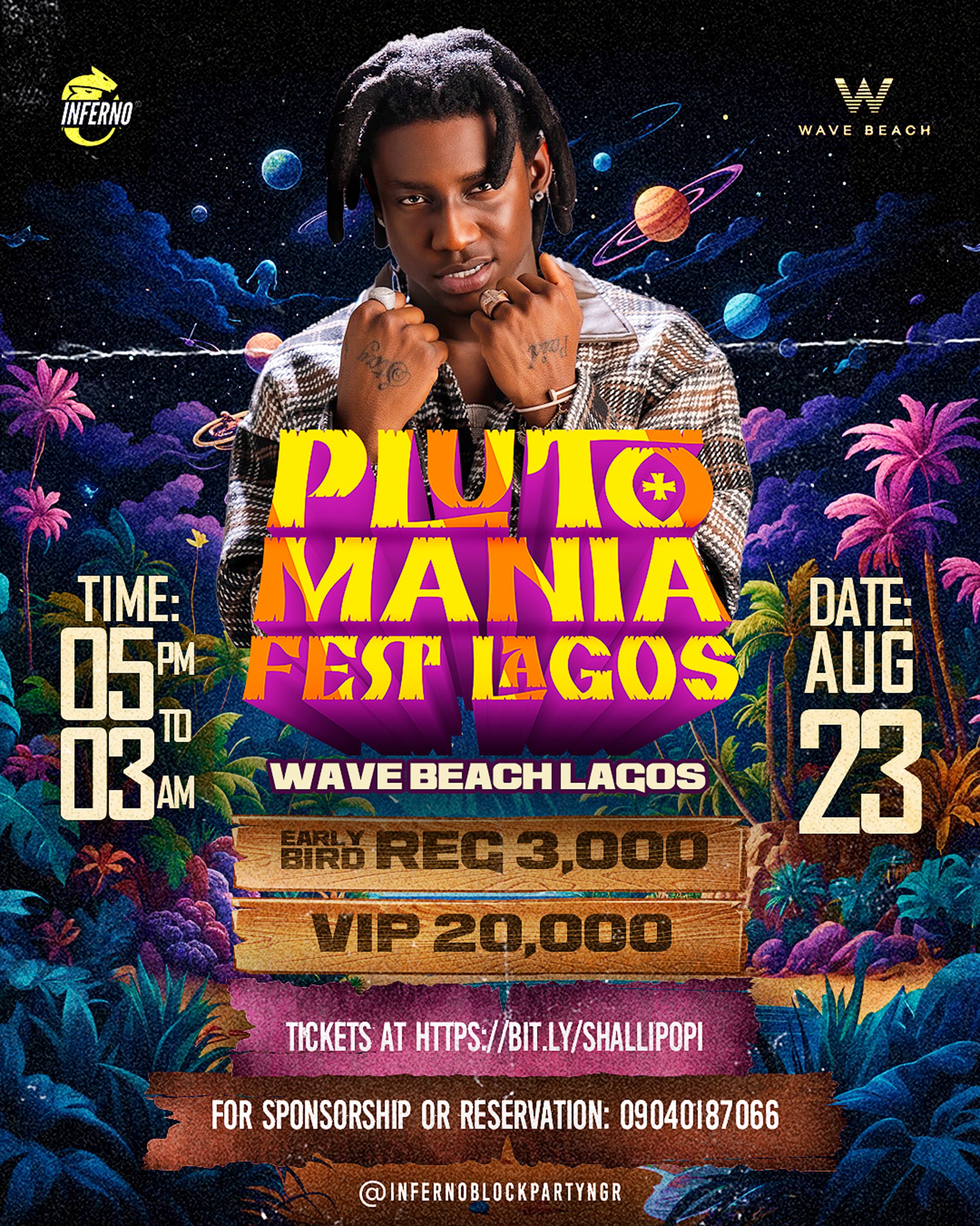 Jetron Ticket | PLUTOMANIA FEST