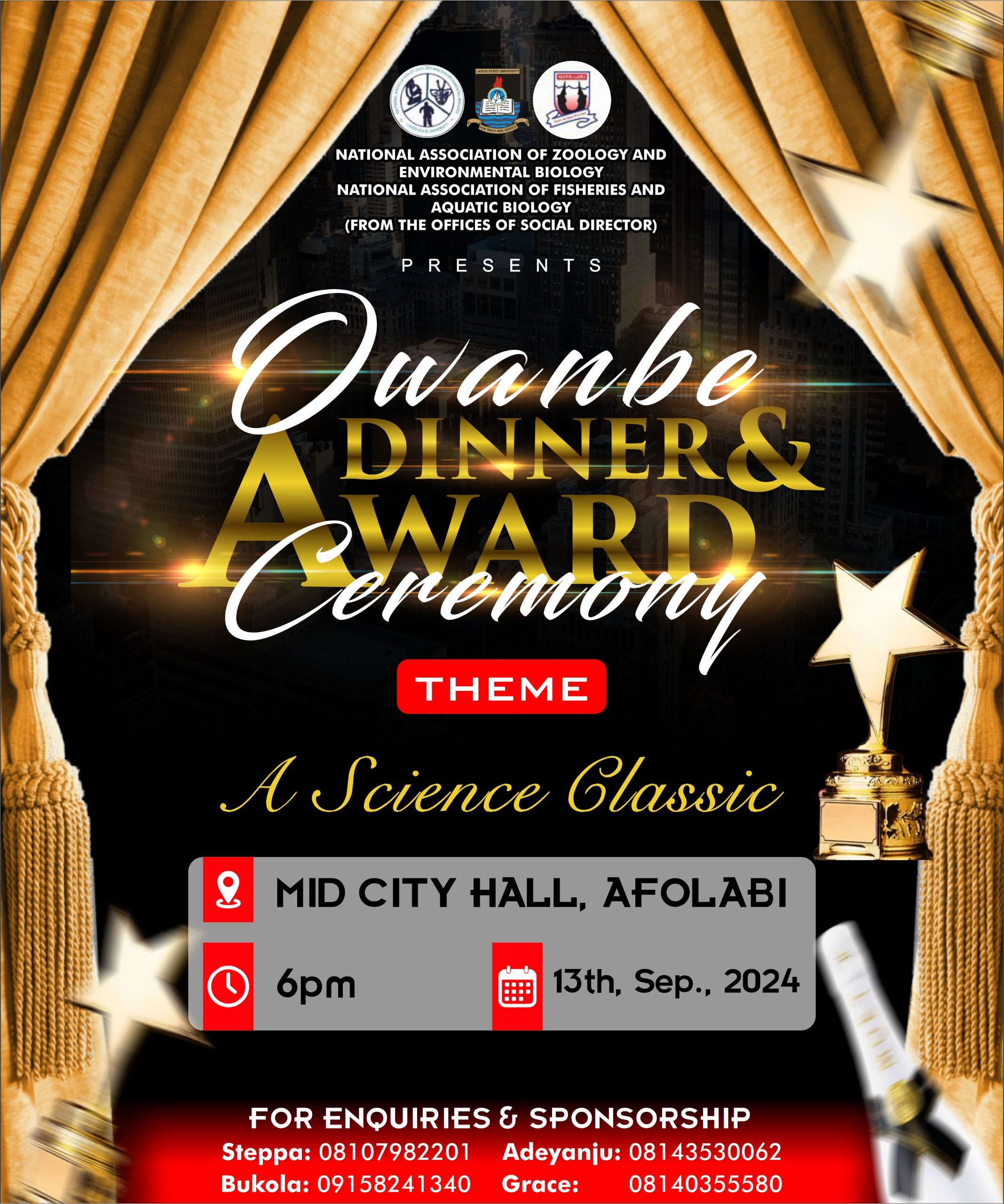 Jetron Ticket | NAFIS/NAZEB OWAMBE DINNER AND AWARD NIGHT