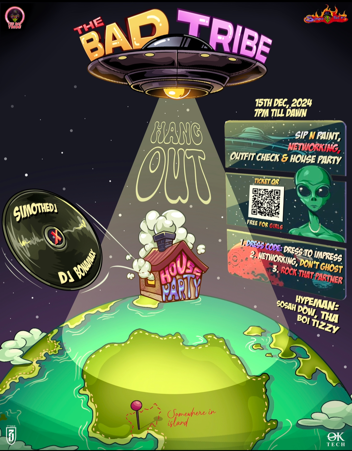 Jetron Ticket | The Bad Tribe Hangout (3rd edition)