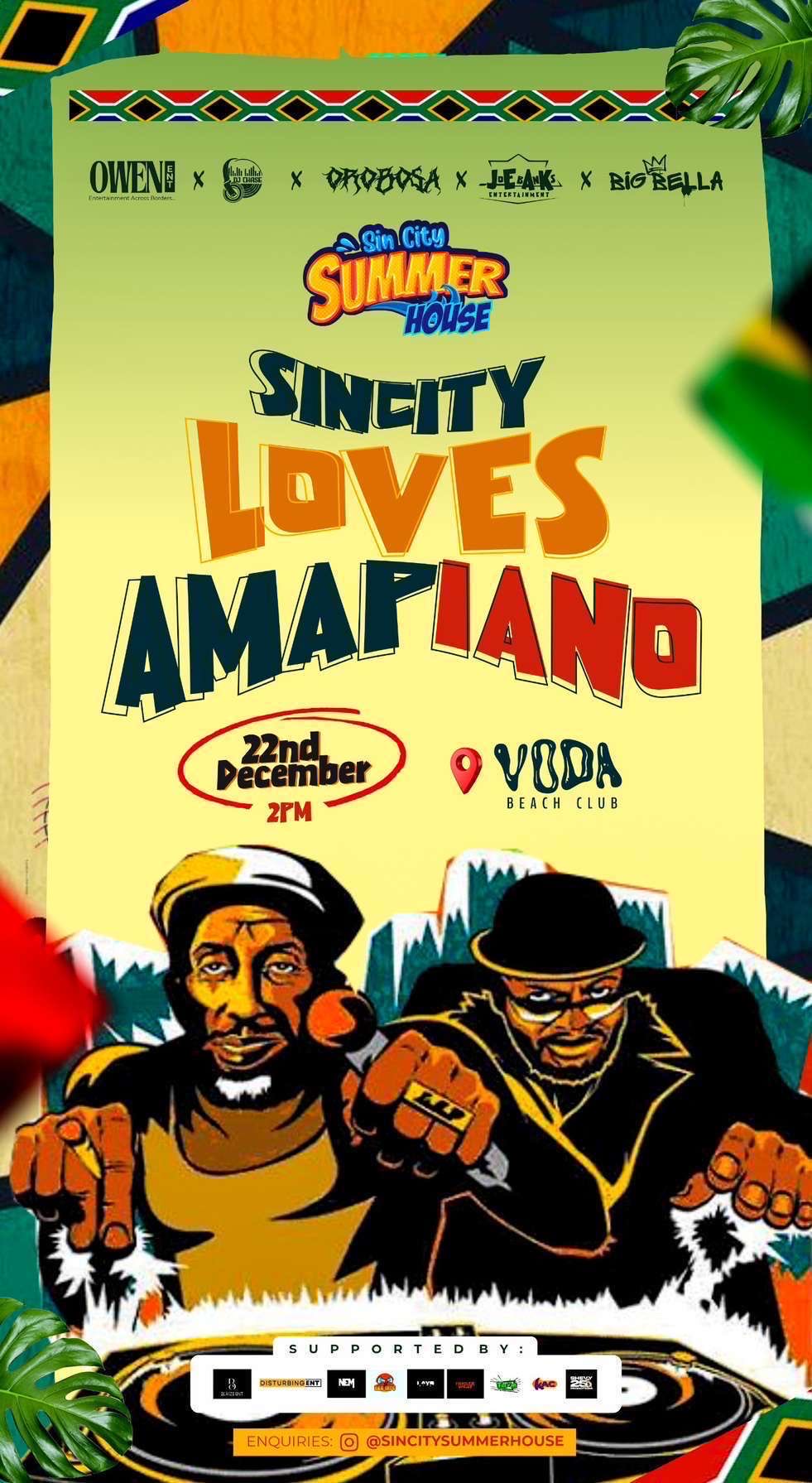 Jetron Ticket | Sincity loves amapiano