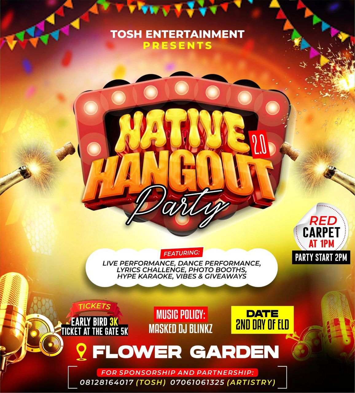Jetron Ticket | Native Hangout Party