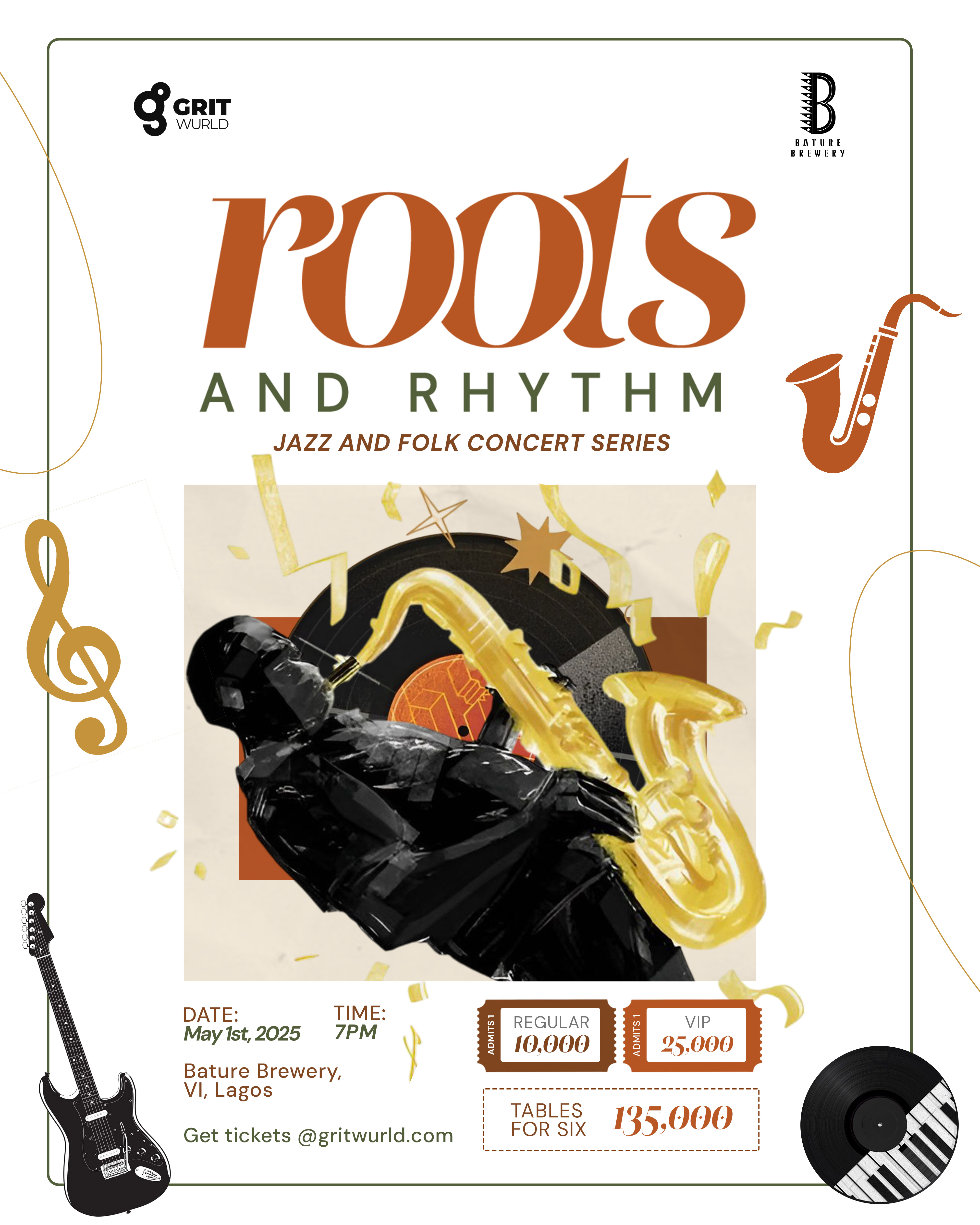 Jetron Ticket | Roots & Rhythm